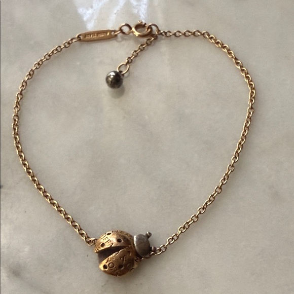 Tiffany & Co. | Jewelry | Tiffany Co 8k Gold Ladybug Bracelet | Poshmark